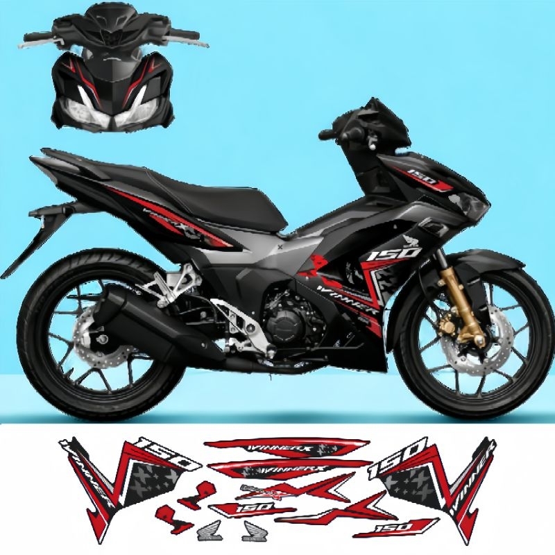 Winner X V3 150cc removable stamp - Standard Form. High Quality PPF ...