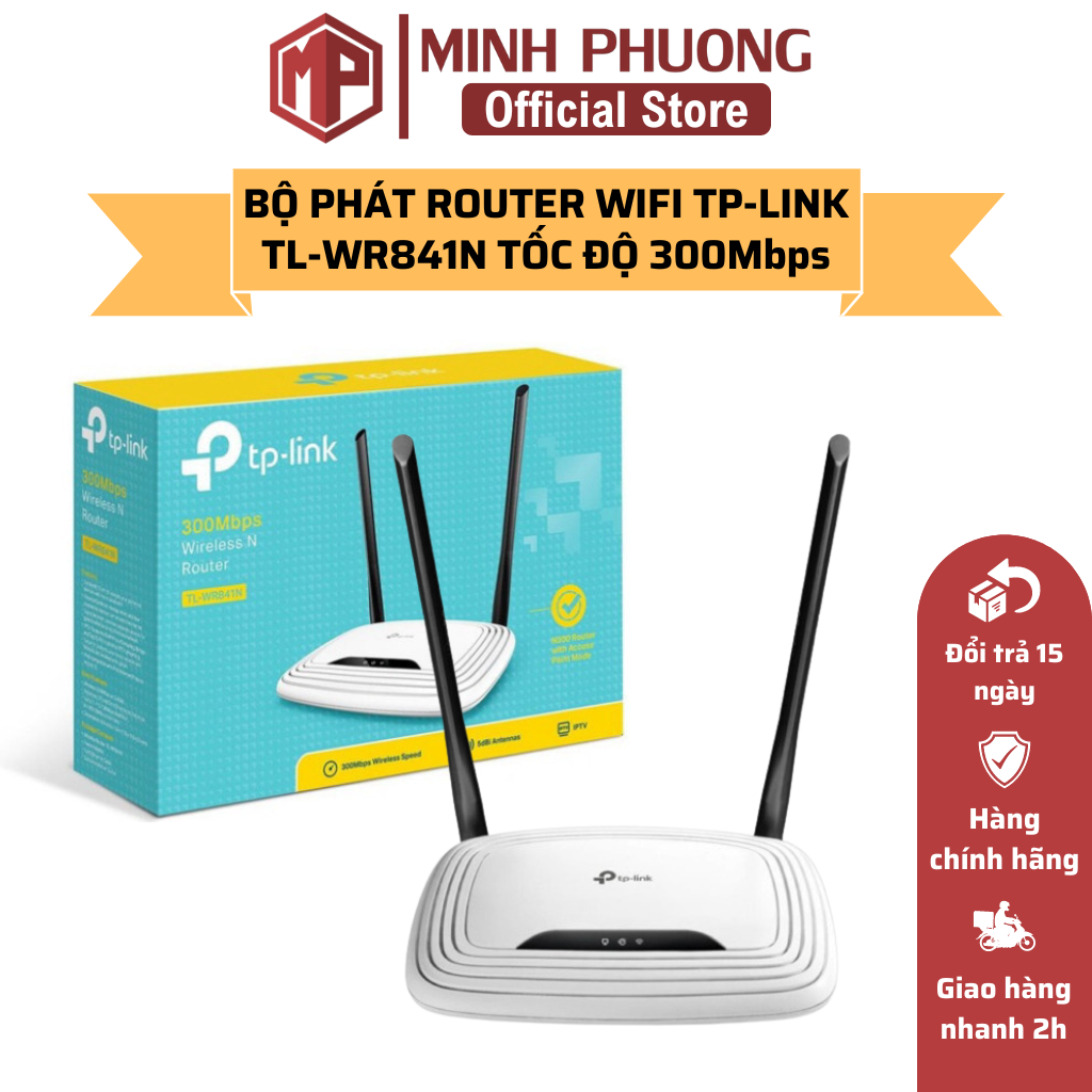 TP-LINK TL-WR841N 300Mbps WiFi Router - Genuine Product | Shopee ...