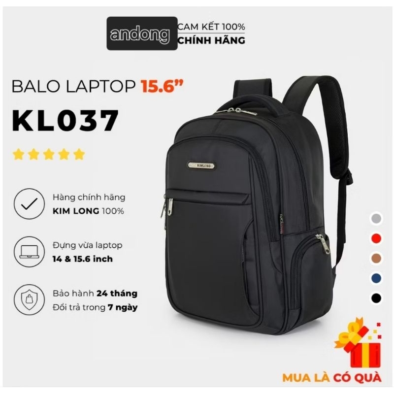 Laptop BACKPACK 16INCH SUPER LIGHT PREMIUM UMBRELLA GENUINE KIM LONG KL ...