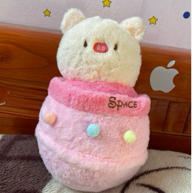 PIG TEDDY BEAR IN A VASE (17cm high) | Shopee Philippines