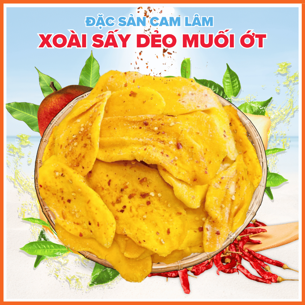 Salt & Chili Salt Dried Mango [Chili Spicy, Only 1% Healthy Sugar ...