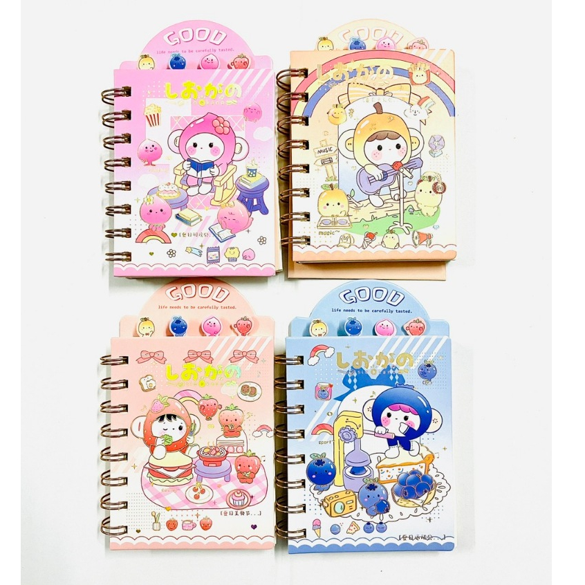 Books Of Many Types, Many Cute Sizes For Students A5, A6, A7,.. (Random ...