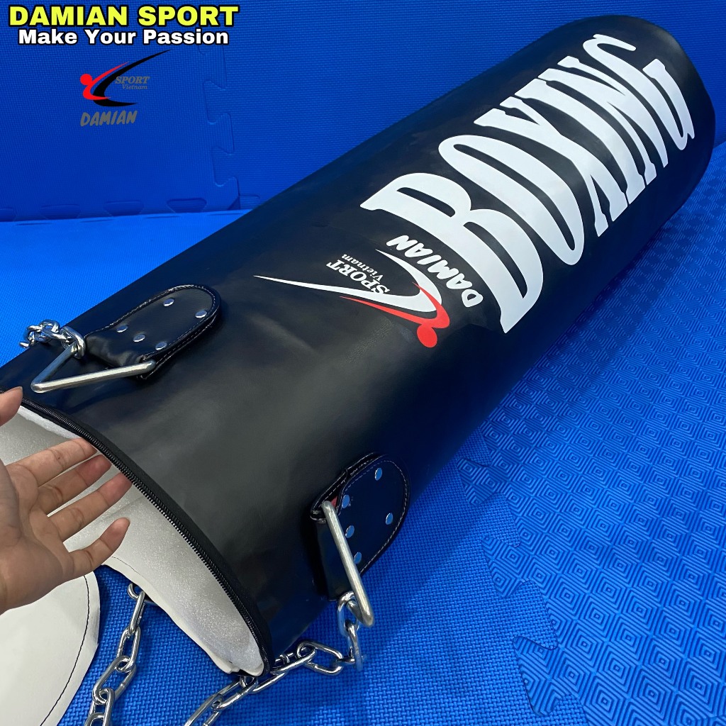 Boxing sandbag 1m WITH FOAM - After compression of rags weighing about ...