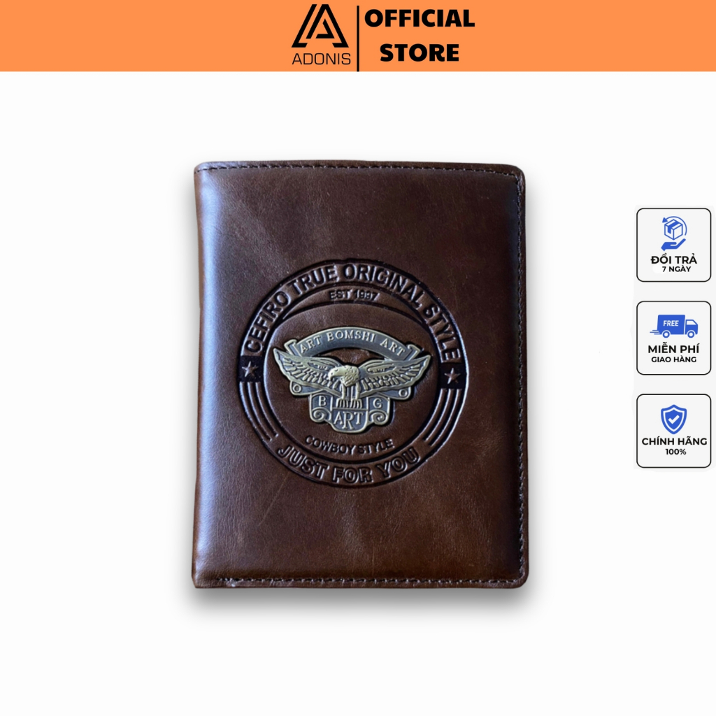 Adonis Cer04 men's wallet, high-quality copper-marked cowhide men's ...