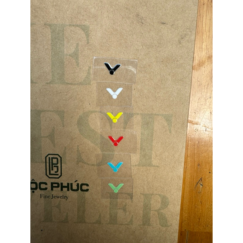 Victor badminton racket Decal (size like original, 2 pieces) | Shopee ...