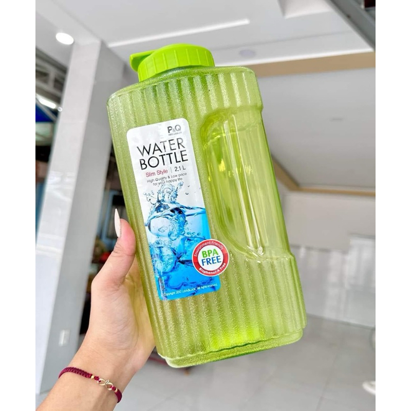 Lock&lock PLASTIC WATER BOTTLE 2,1 Liter | Shopee Philippines