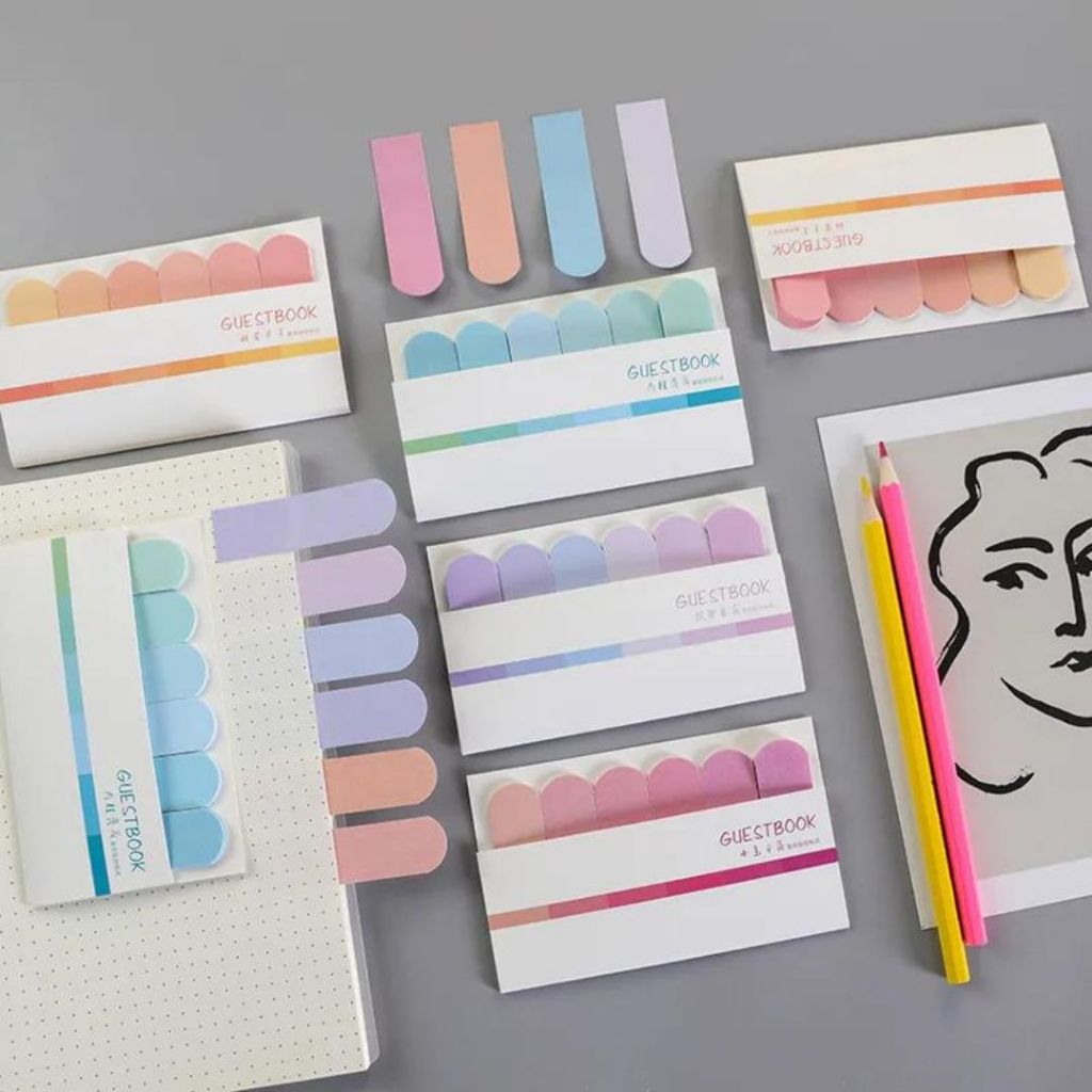 Sticky Note Bookmark Basic Color Palette | Shopee Philippines