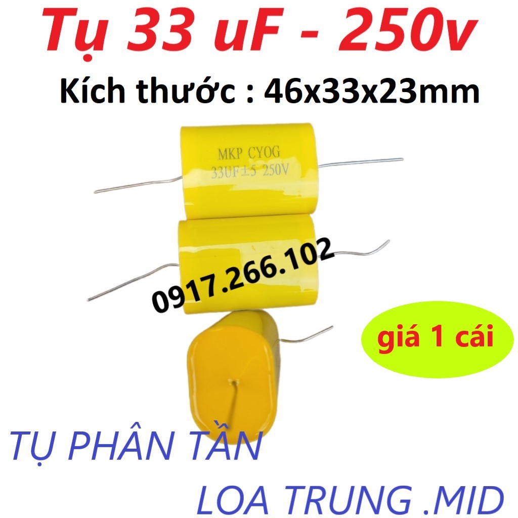 Mid speaker crossover capacitor 33uF - MIDDLE SPEAKER CAPACITOR - MID ...