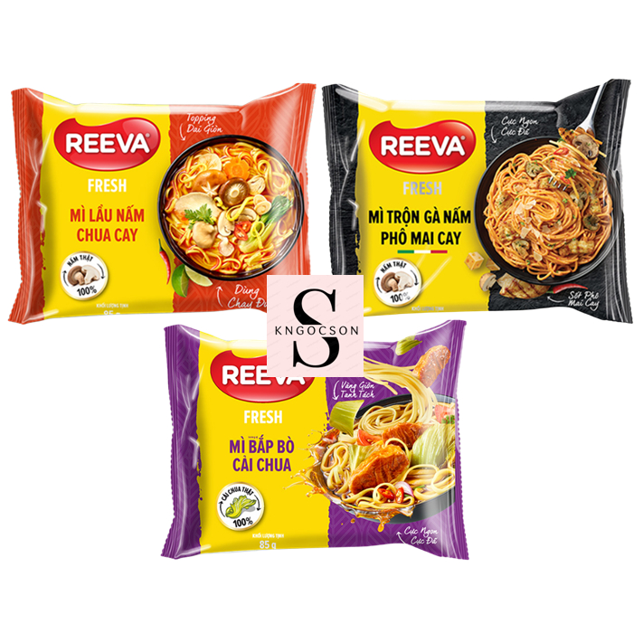 Carton of 30 packs of Reeva noodles with sour beef cabbage flavor ...