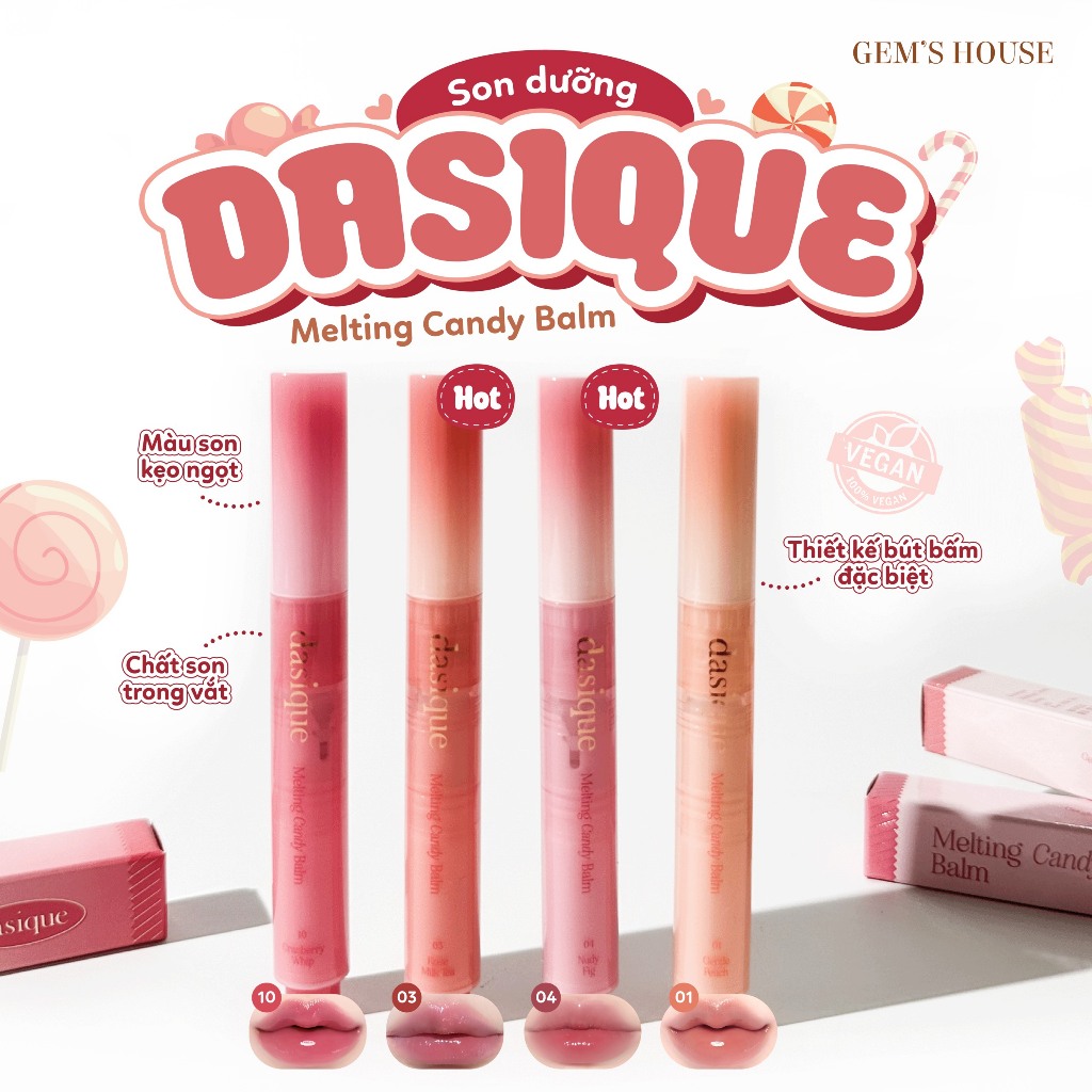 Dasique MELTING CANDY BALM | Shopee Philippines