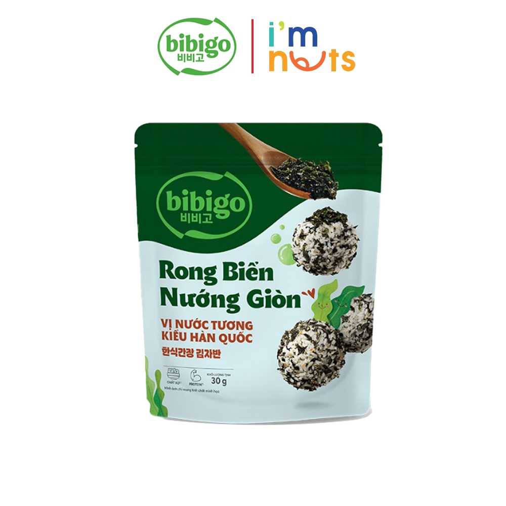 Crispy Seaweed Mixed With Korean Bibigo Rice With Soy Sauce Flavor 30g ...