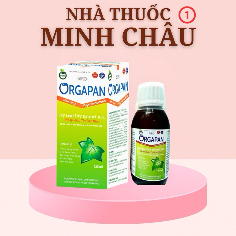 Organpan Organic baby cough syrup with high concentration of ivy leaf ...