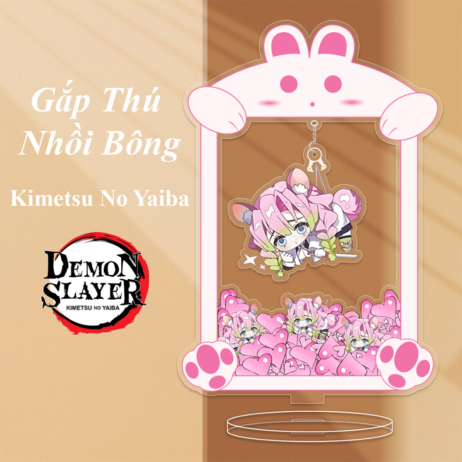 Standee Kimetsu No Yaiba Nezuko Inosuke Tanjiro Zenitsu Chibi Model ...