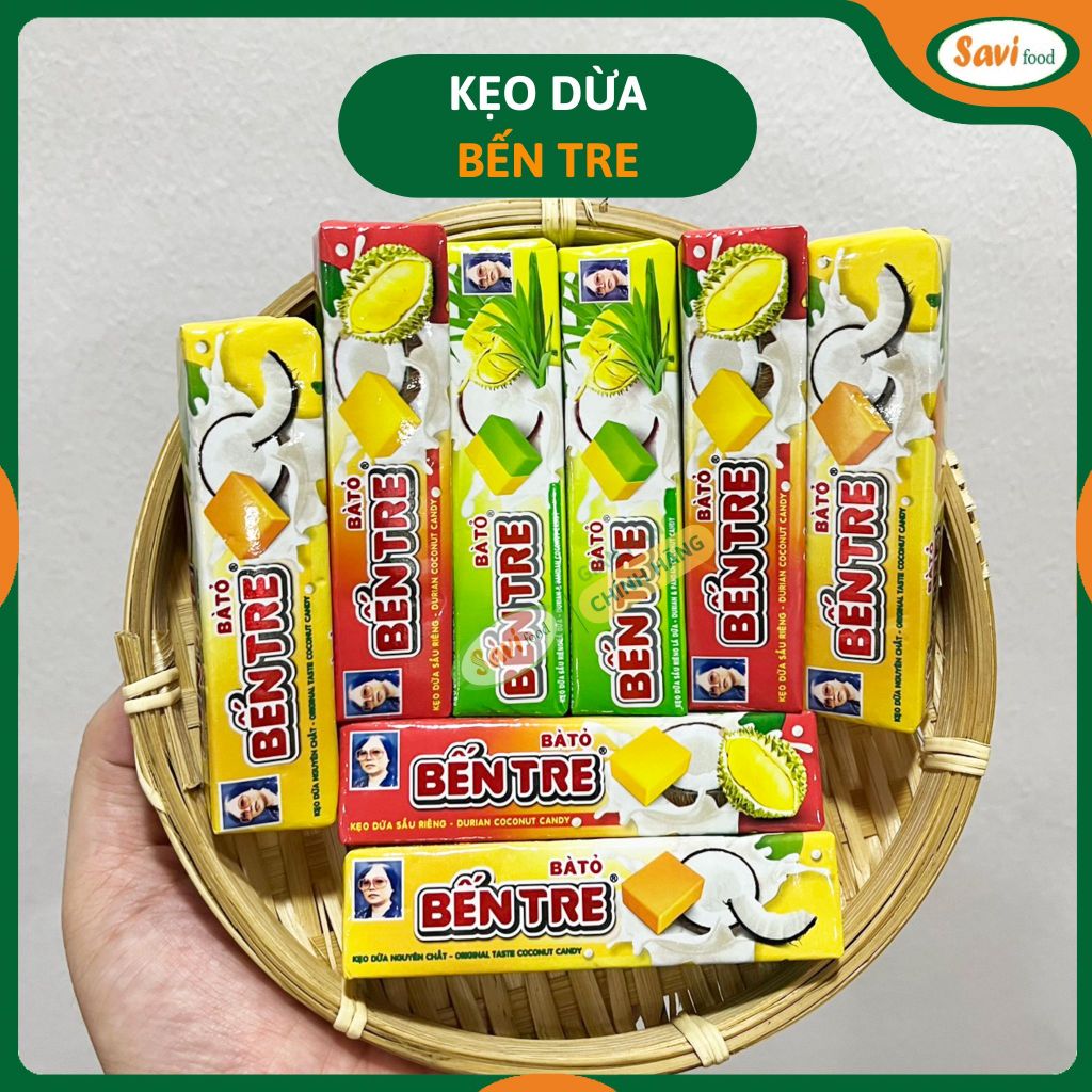 Ben Tre thanh Specialty Coconut Candy 10 Tablets With Many Delicious ...