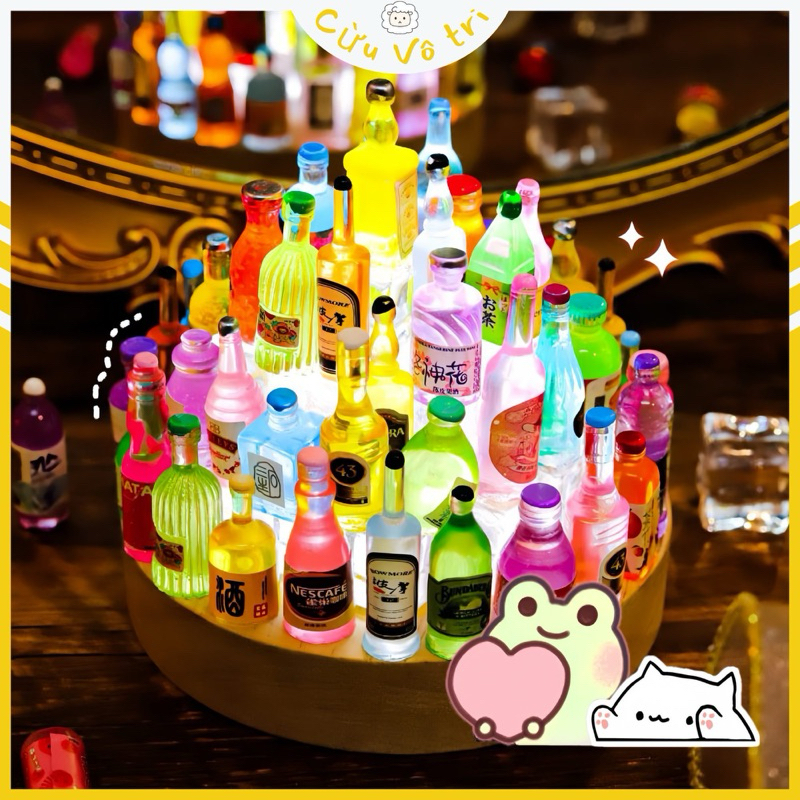 Cool mini bar decoration model with light, Chill chill night light ...