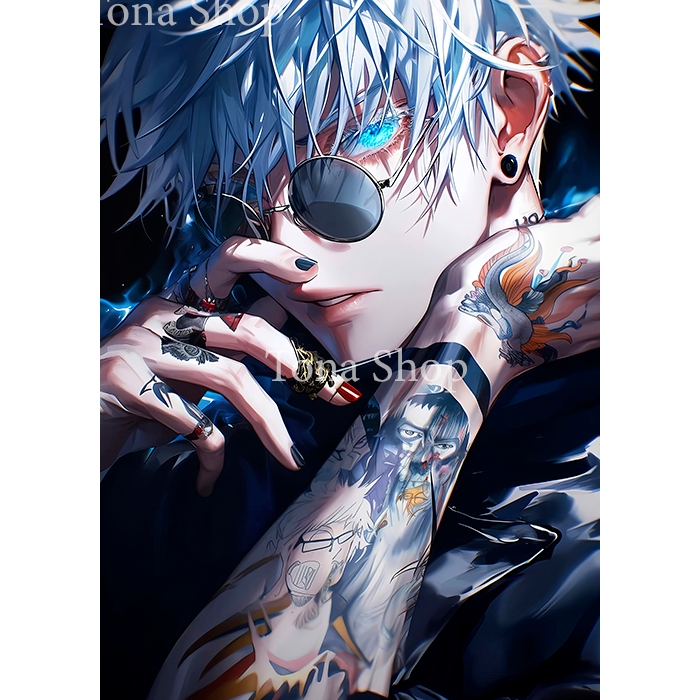 Posters, wall pictures of the anime Jujutsu Kaisen - War Spells - Gojo ...