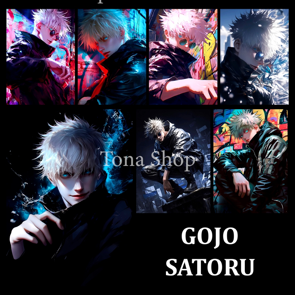 Posters, wall pictures of the anime Jujutsu Kaisen - War Spells - Gojo ...