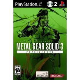 Metal Gear Solid 3: Persistence - Ps2 game Disc | Shopee Philippines