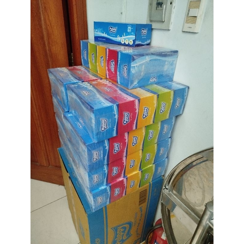 Pulppy tissue paper with super pure paper fiber quality | Shopee ...