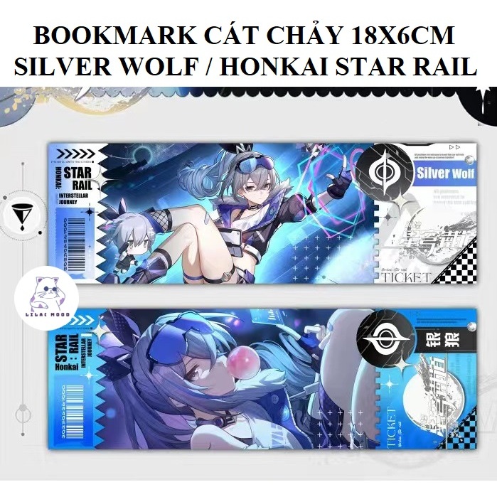 (available/new) Flowing sand ticket Silver wolf / honkai star rail I ...