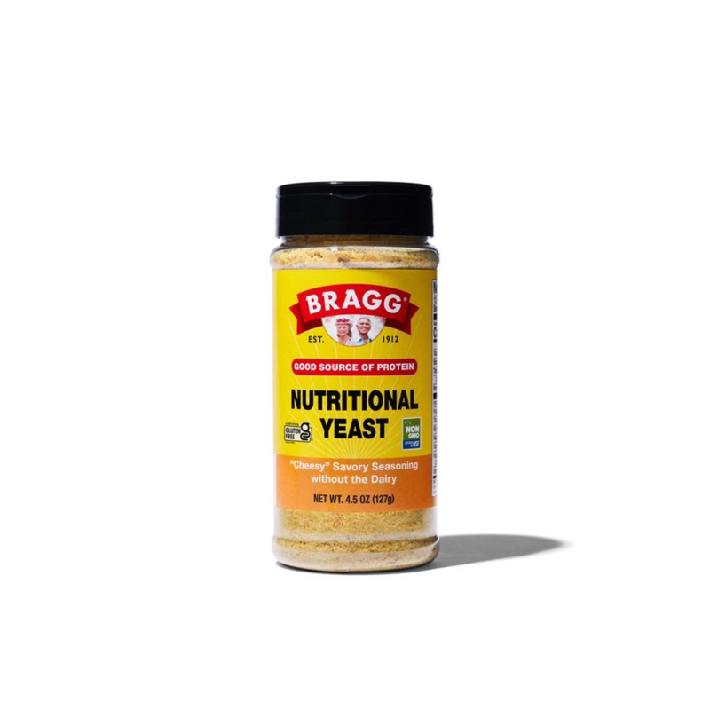 Bragg Nutritional Yeast 127g - Organic Seasoning Powder, Enhances ...