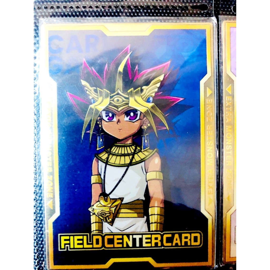 Field Center Card [Yami Yugi / Atem] - 20th Anniversary - Metallic Gold ...
