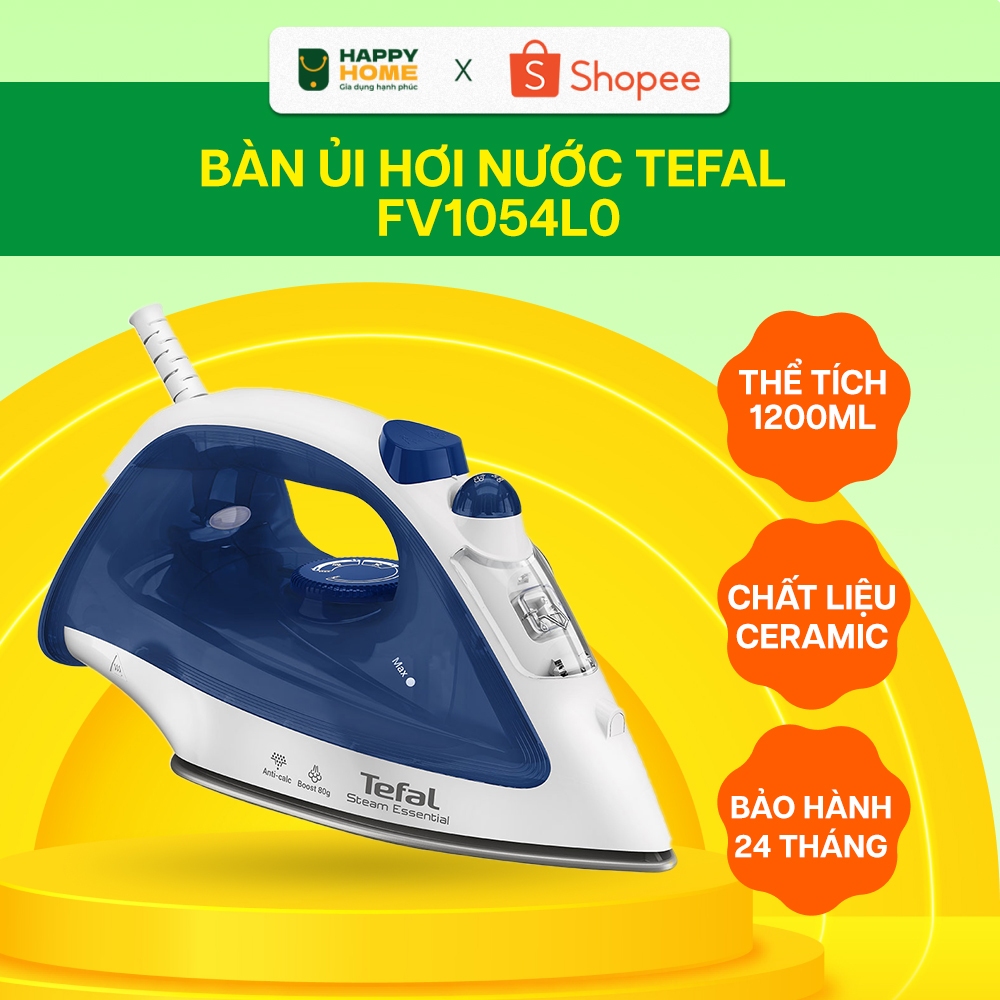 Tefal FV1054L0 180ML steam iron blue - | Shopee Philippines