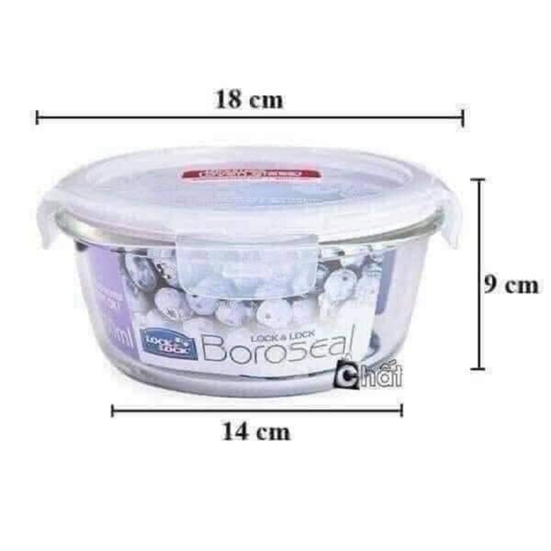Round glass bowl lock&lock 950ml | Shopee Philippines