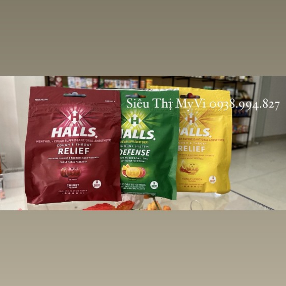 [Us Product] Halls Cough Drops Cough And Soothing Lozenge Tablets Pack ...