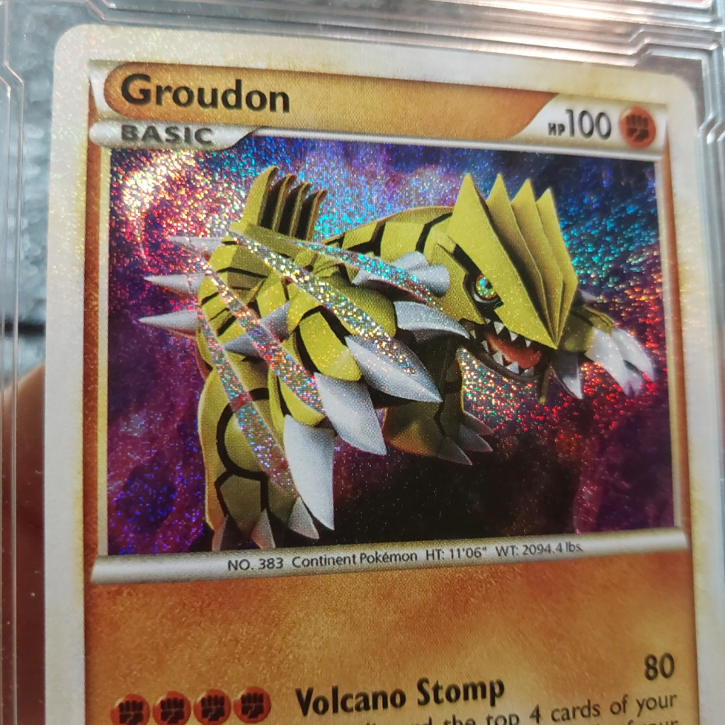 Pokemon Cards LS Groudon Holo SL4 Full Secret Foil 1459 d37 24 | Shopee ...