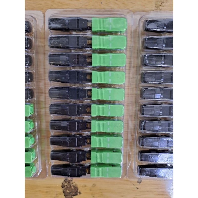 10 Fast cone optical connectors SC/APC, SC/UPC. | Shopee Philippines