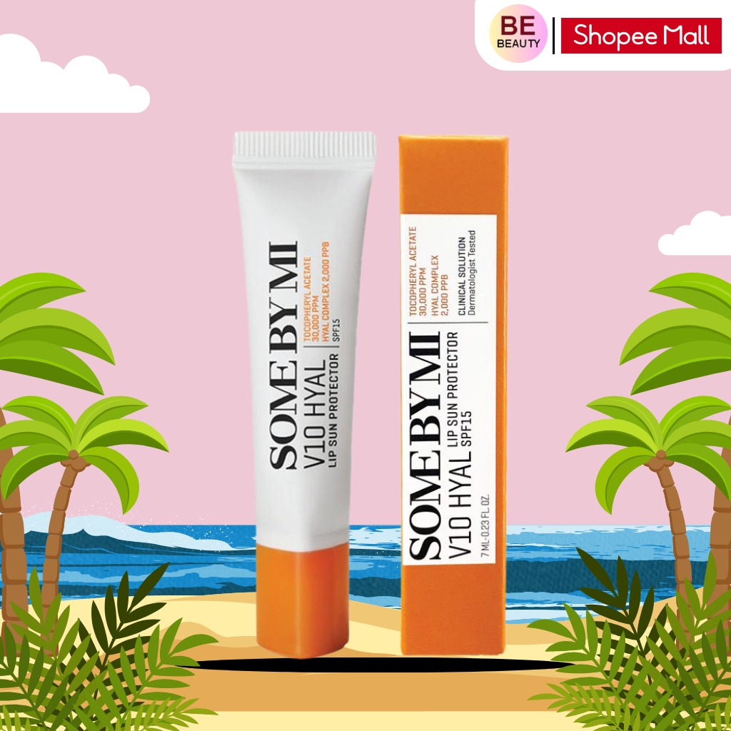 Some By Mi V10 Hyal Lip Balm 7ml Sunscreen SPF15 | Shopee Philippines