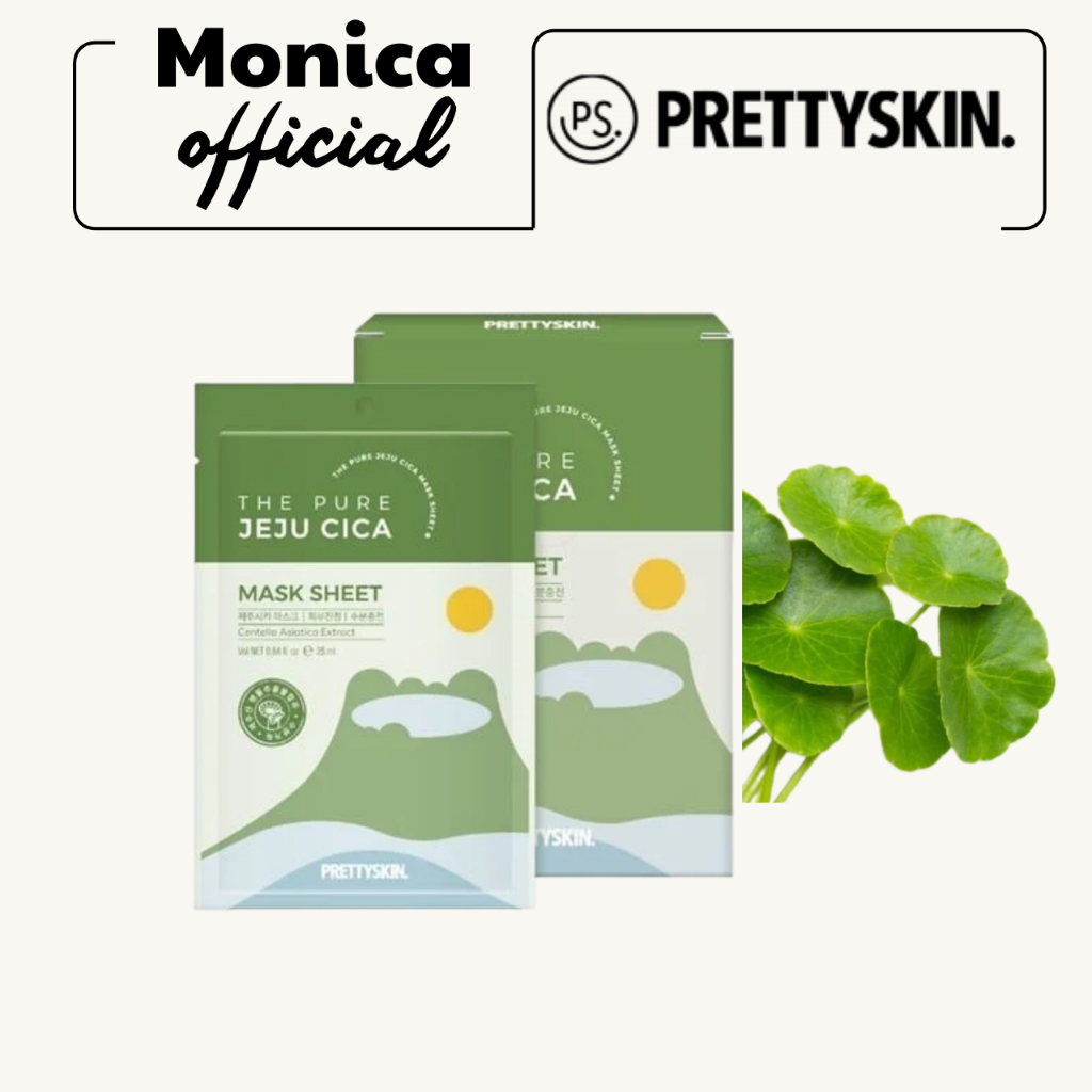 Jeju Cica Pretty Skin Cheek Mask 25g (Main) | Shopee Philippines
