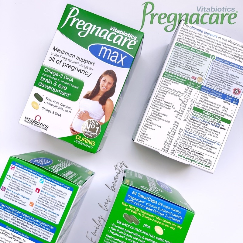 Pregnacare Max UK Pregnancy Multivitamin | Shopee Philippines
