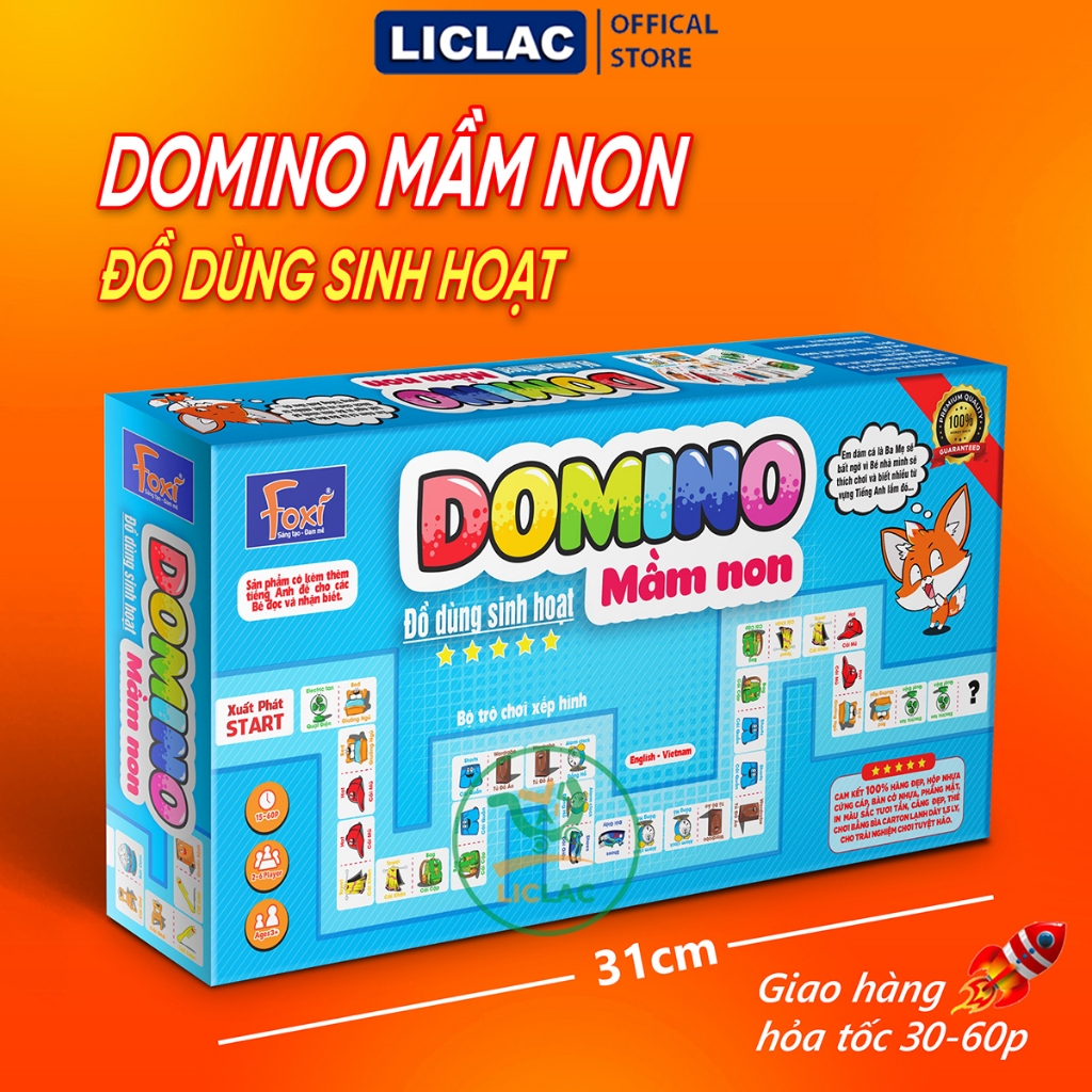 Domino Vietnamese Bilingual Preschool Flag Vietnamese Version Of Living ...