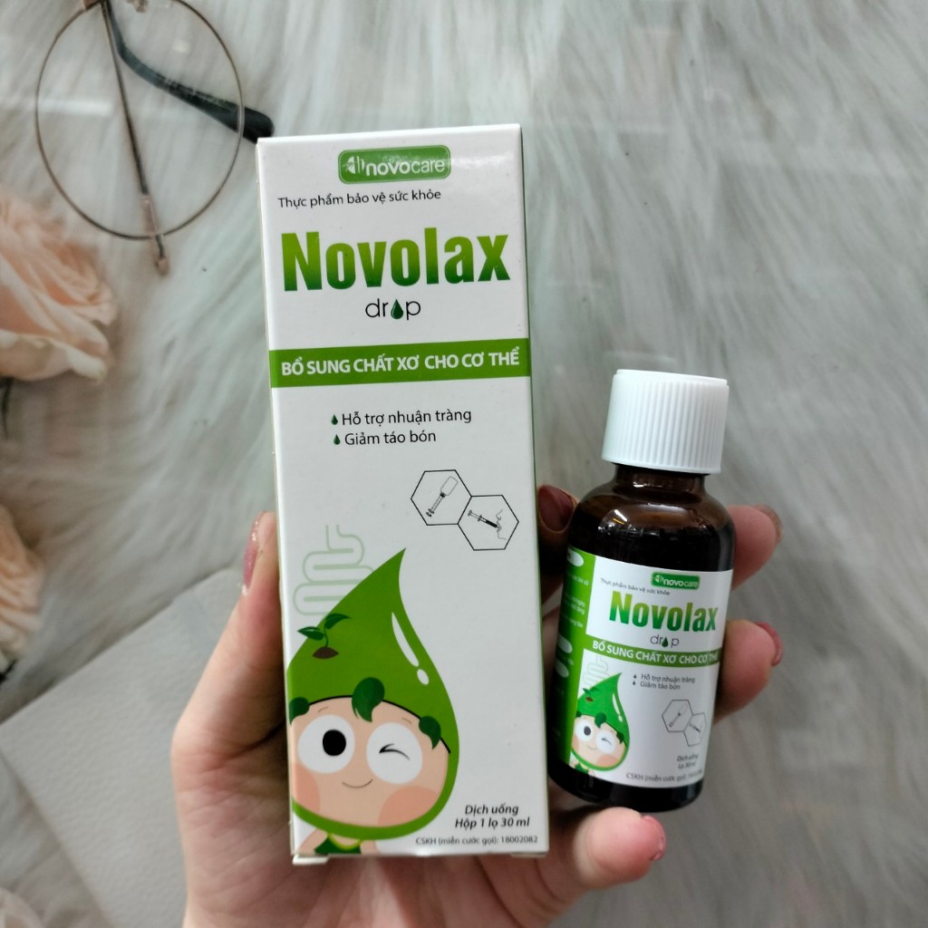Novocare Novolax Drops soluble fiber - Specialized constipation relief ...