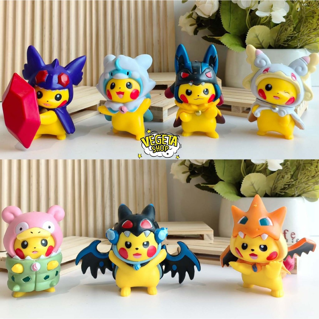 Pokemon Model - Pikachu Cosplay Pokemon - Mega Sableye Altaria Lucario ...