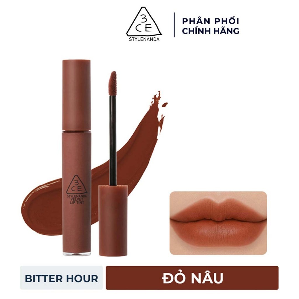 [Genuine] - 3CE Velvet Lip Tint Bitter Hour Matte Lipstick - Brown Red ...