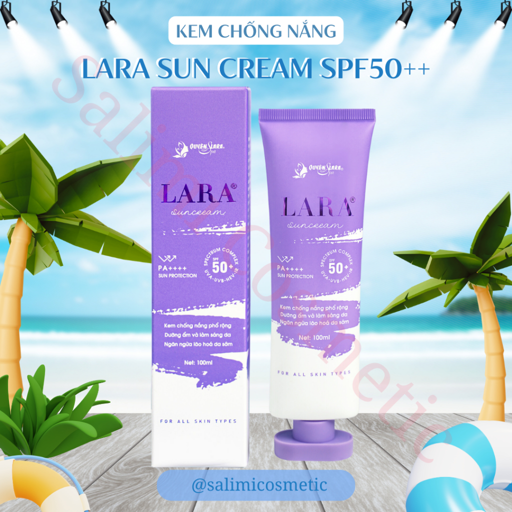 Lara SUN CREAM Sunscreen Quyen Lara - The Perfect Choice for Smooth ...