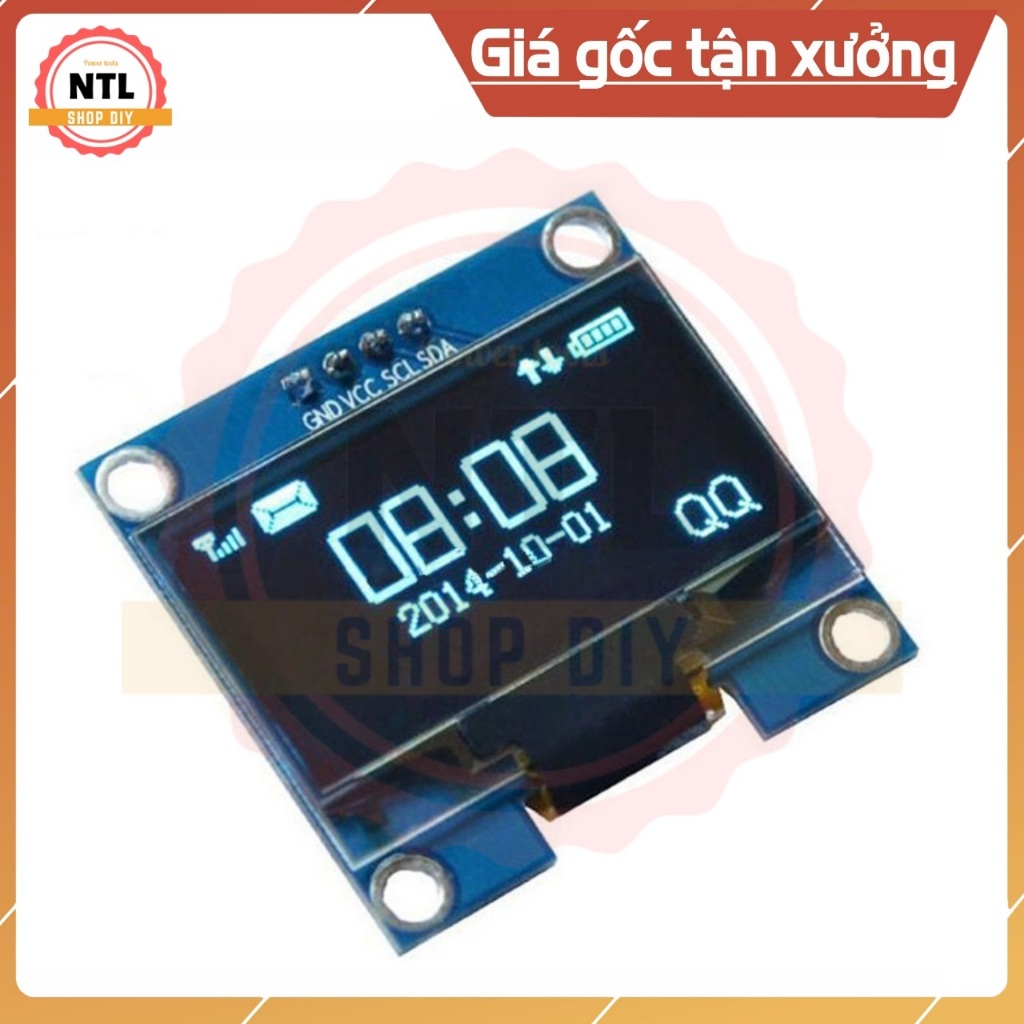 Oled display Module 0.96" 128x64 IIC I2C for Arduino | Shopee Philippines