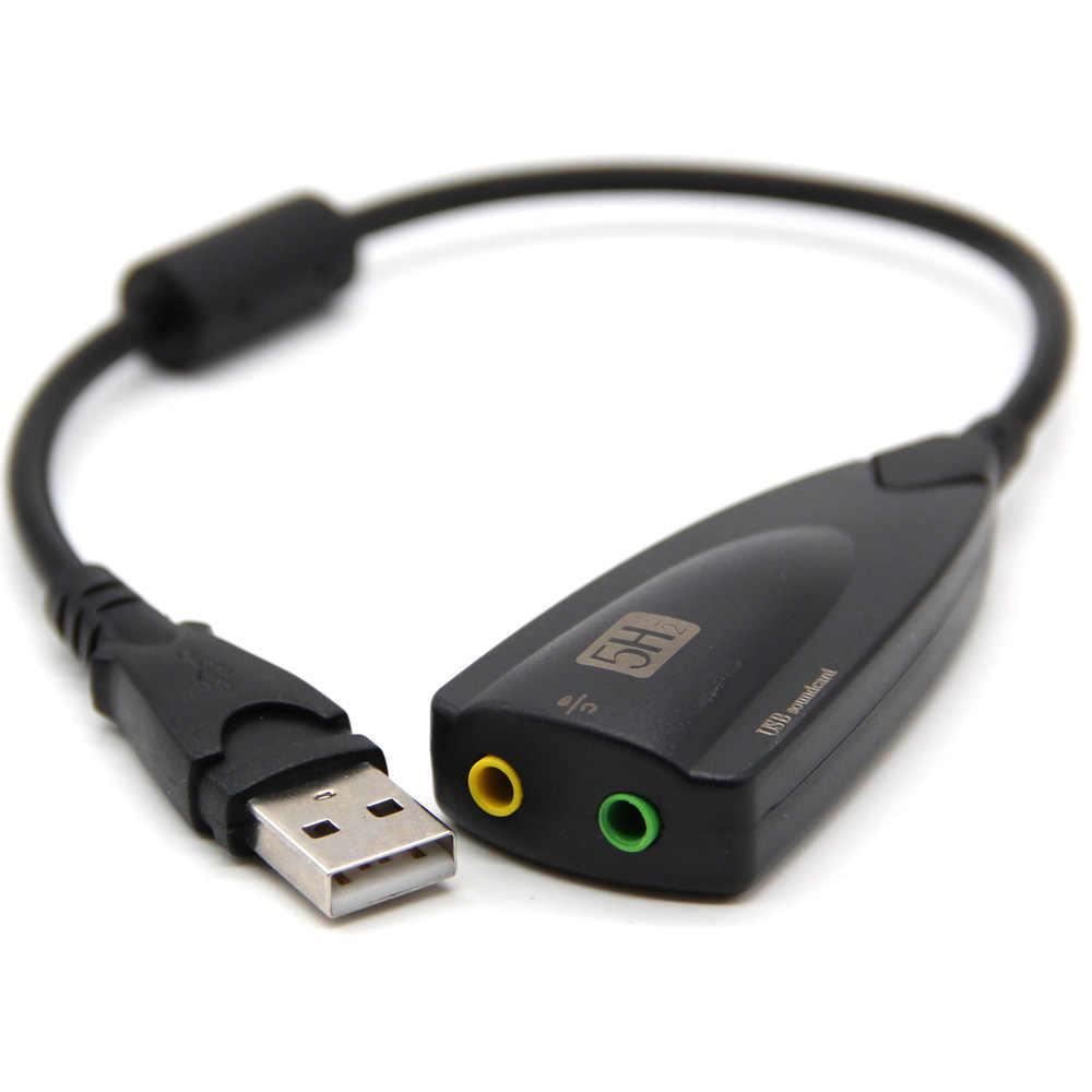 Usb Sound Card Adapter (USB audio Card) | Shopee Philippines