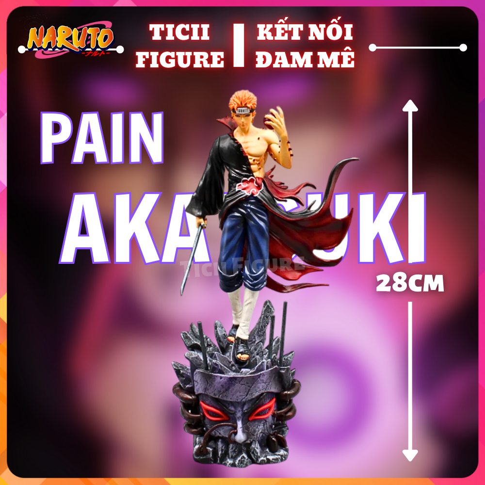 Extremely High 29cm Pain Akatsuki Leader Model - Naruto Figure | Shopee ...