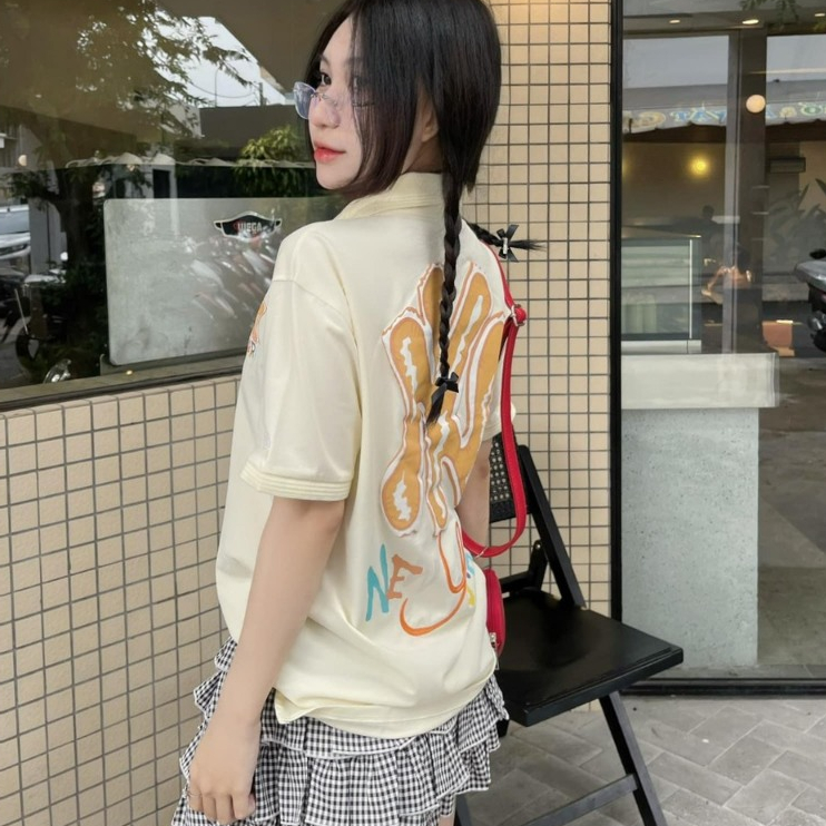 [auth] NE.W E.RA POLO SHIRT WITH COLLAR - POLO SHIRT - genuine 100% ...