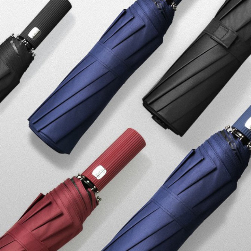 2-way automatic folding and opening umbrella, 8 slats, compact ...