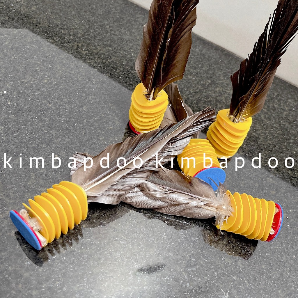 Badminton - shuttlecock - shuttlecock game for children with kimbapdoo ...