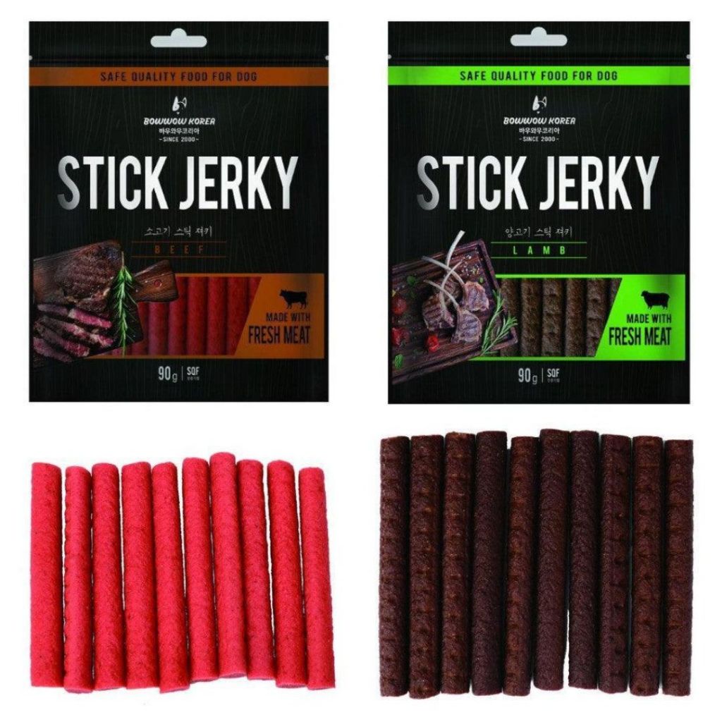 Jerky Bowwow Beef and Lamb Sticks 90g - POOM Petshop | Shopee Philippines