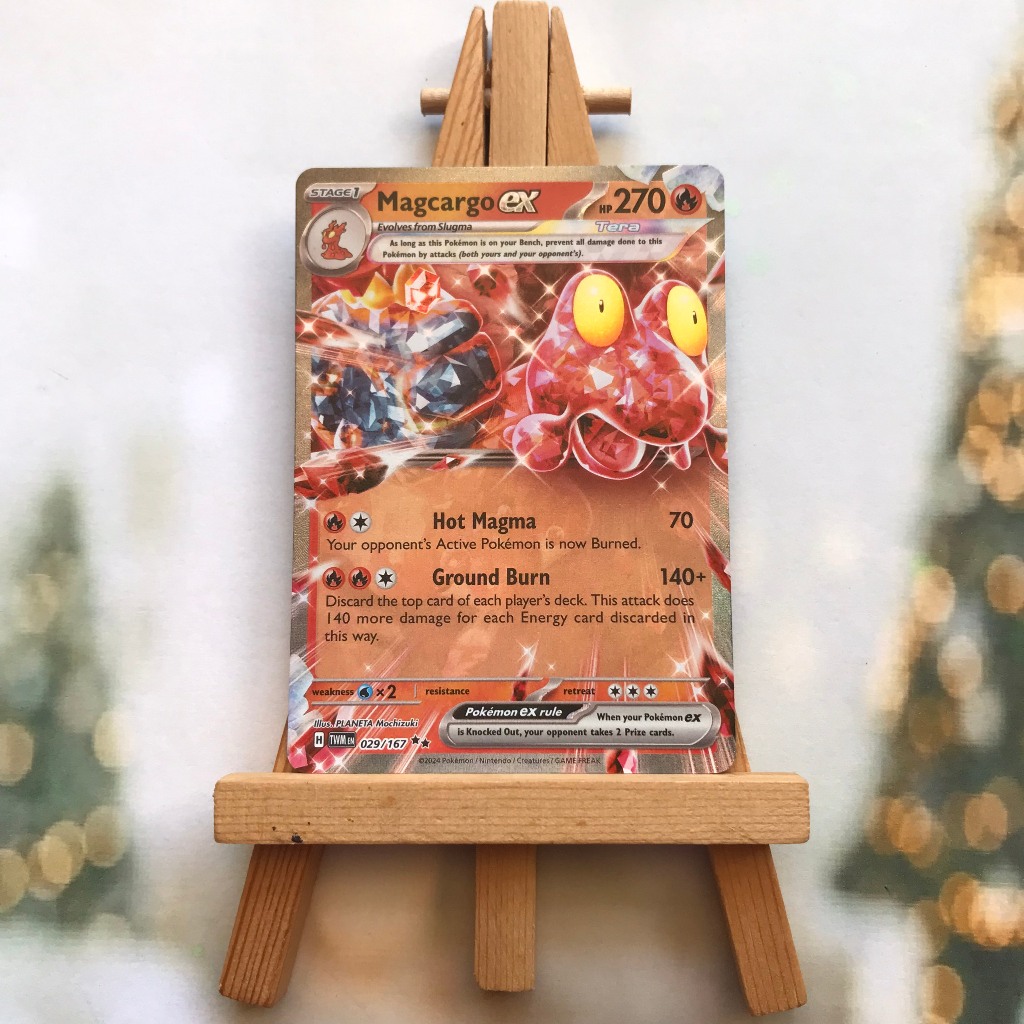 Pokemon Magcargo ex 029 /167 - Scarlet & Violet Card: Twilight ...