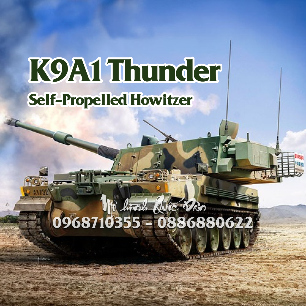 Military Model | K9a1 Thunder Self-Action Artillery kit | Ratio: 1 / 35 | Academy | | Shopee ...