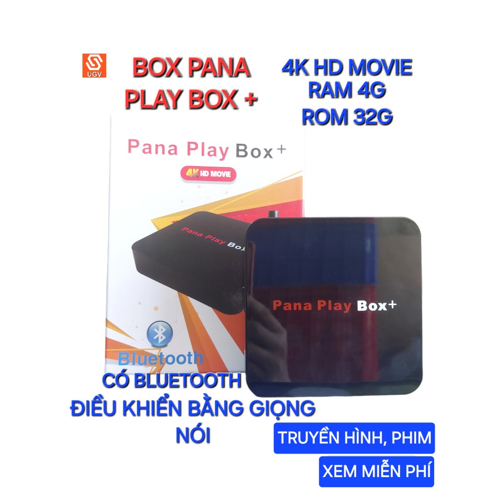Pana Play Box + 4GB Rom 32GB Ram Tv Box With Bluetooth, Voice Control ...