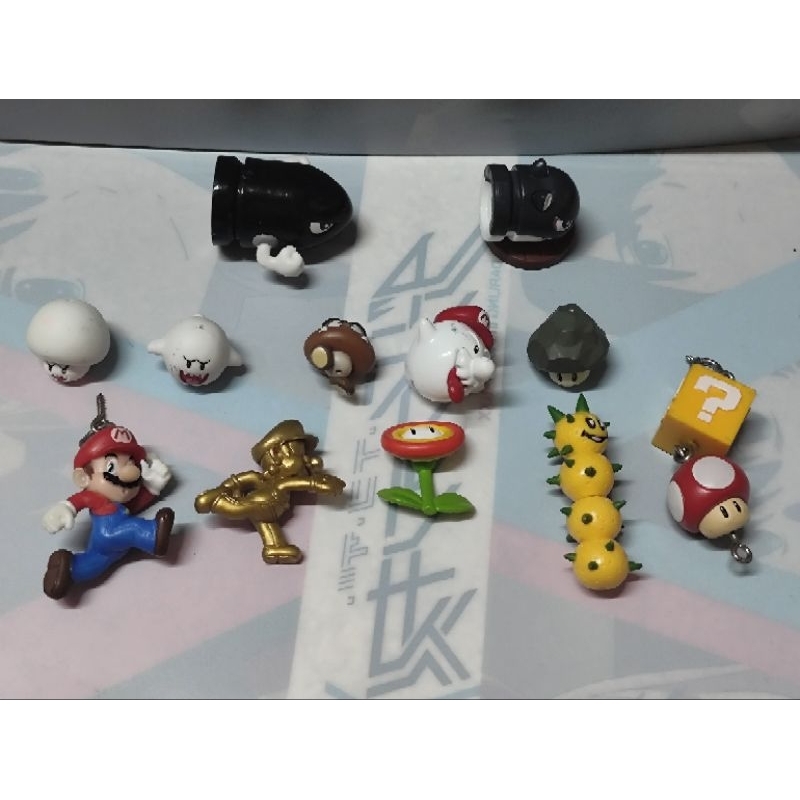 Collection of Super Mario model keychains | Shopee Philippines